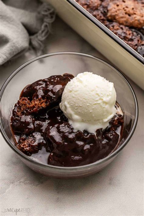 Grandmas Hot Fudge Sundae Cake The Recipe Rebel