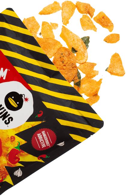 Irvins Hot Boom Salted Egg Potato Chips 95g