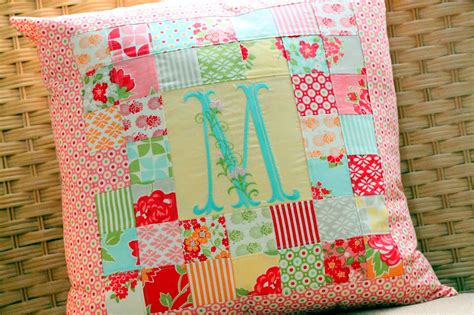 Patchwork Pillow Pattern And Tutorial The Cottage Mama