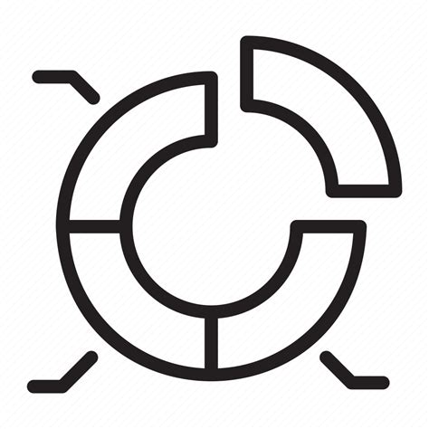 Segmentation Data Analysis Donut Chart Segment Icon Download On