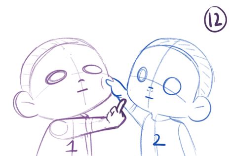 Chibi Me Commision Couple Pose