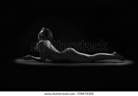 Naked Female On Dark Background Images Stock Photos Vectors Shutterstock