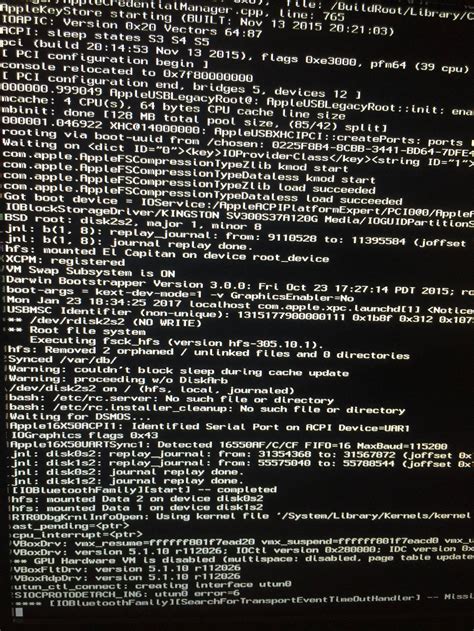 Suddenly Wont Boot Verbose Mode Gets Stuck On Missing Bluetooth Controller Transport