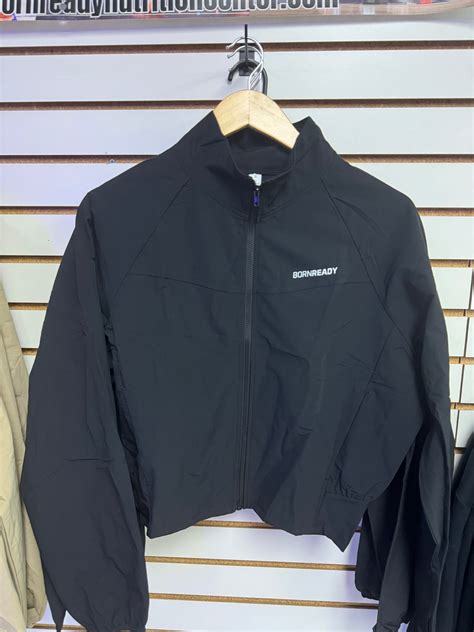 Womens Jacket Black Bornready Nutrition Center