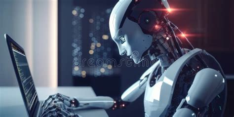 Artificial Intelligence Robot Using Computer Software For Gpt Binary