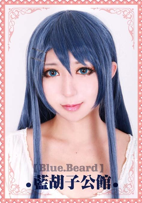 Danganronpa Dangan Ronpa Sayaka Maizono Dark Blue Long Straight 80cm