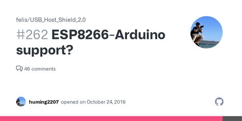 Esp8266 Arduino Support · Issue 262 · Felis Usb Host Shield 2 0 · Github