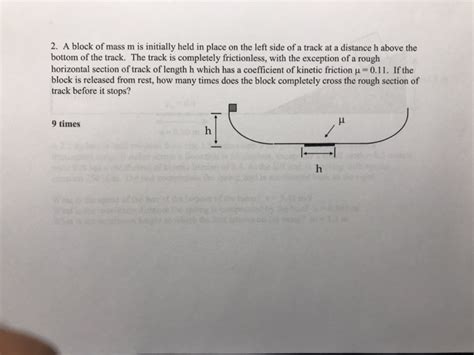 Solved Can You Please Help Me With This Physics Word Chegg Com