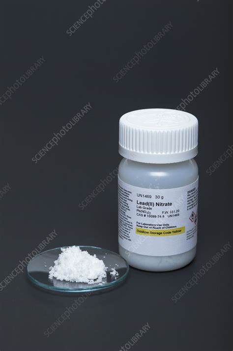 Lead Ii Nitrate Pbno32 Stock Image C0307164 Science Photo