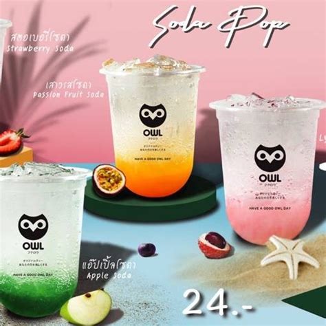 ร้าน Owl Cha อุดมสุข หน้าวินรถตู้ รีวิวร้านอาหาร Wongnai