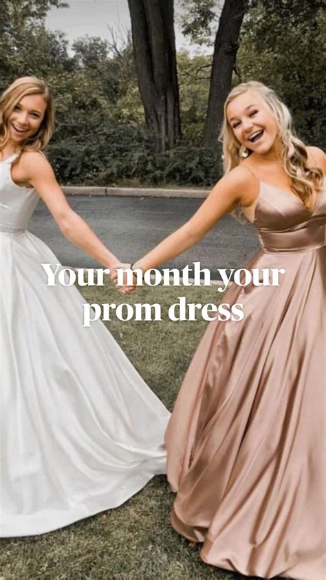 Your Prom Dress Based On Your Birthday Month Artofit