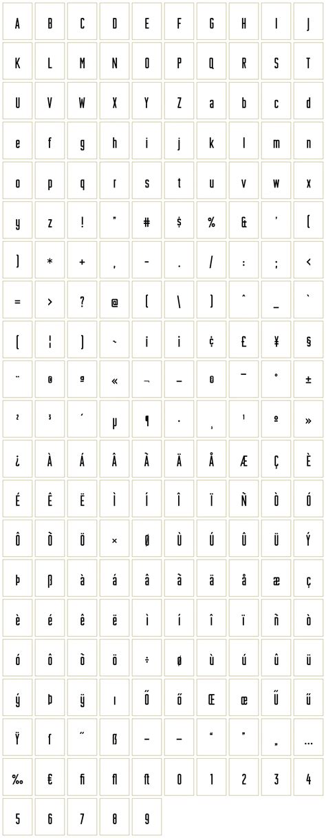 Plakative Grotesk Font By Uwe Borchert Commercial Use Font