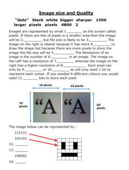 Images Bitmaps Resolution Bit Depth File Size And Types And Print Size