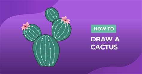 How To Draw A Cactus Design Babe