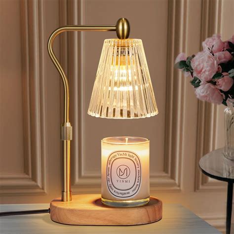 Seenlast Candle Warmer Lamp Electric Candle Light Warmer With Timer