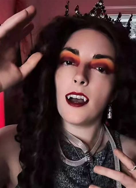 Im A Real Life Vampire I Cast Spells On Enemies And Eat Food That Shocks People The Mirror