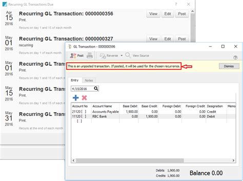 Recurring Entries Spire User Manual 32