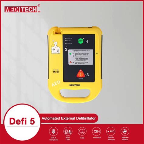 Automatic External Defibrillator Aed Portable Cardiac Defibrillator