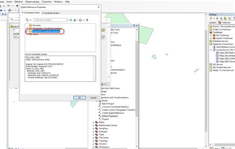 آموزش تنظیم Projected Coordinate System انجمن کیاکوشیار