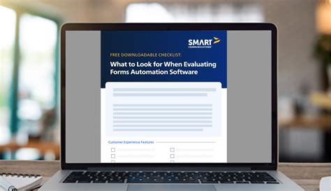 Checklist Evaluating Forms Automation Software Smart Communications