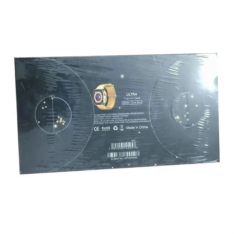 Hlwatch Pro Red Ultra Gold Smart Watch G Model Name Number Infinity Display At