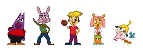 Parappa The Rapper 2 Tv Animation Characters By Paperbandicoot On