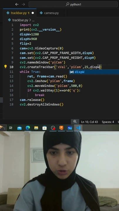 Learn Artificialintelligence Trackbar Opencv Shorts Youtube