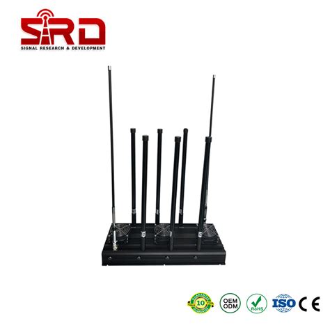 Mobile Phone 2g 3G 4G Signal Blocker Desktop 8 Channels Universal 433MHz 315MHz 50 150 Meters