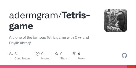 Tetris Gamede Workspace At Main · Adermgramtetris Game · Github Tetris Gamede Workspace At Main · Adermgramtetris Game · Github