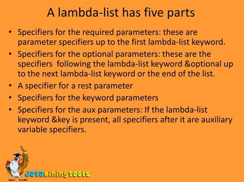 Lispprogram Structure In Lisp Pptx