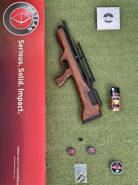 Hatsan Flashpup Madera Carabina Pcp Pack