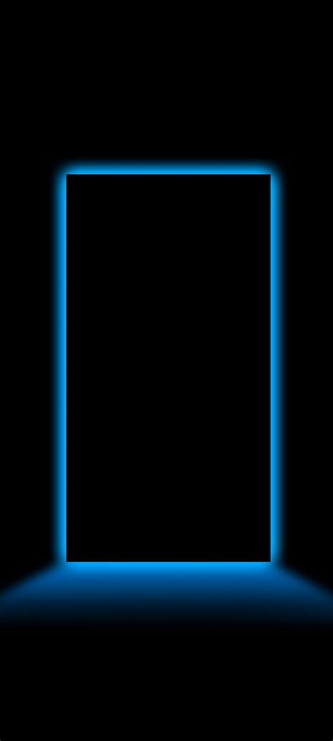 Black And Blue Neon Wallpapers Wallpaper Cave