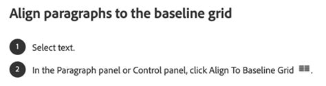 Solved Align Text To Baseline Grid Adobe Product Community 14661641