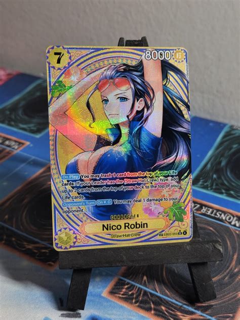 Nico Robin Sp Alt Art Eb03 055 One Piece Proxy Etsy