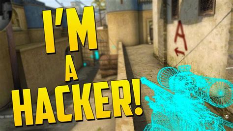 I M A HACKER CS GO Funny Moments In Competitive YouTube