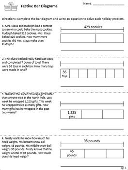 Introduction To Bar Diagrams By Dana Designs TPT