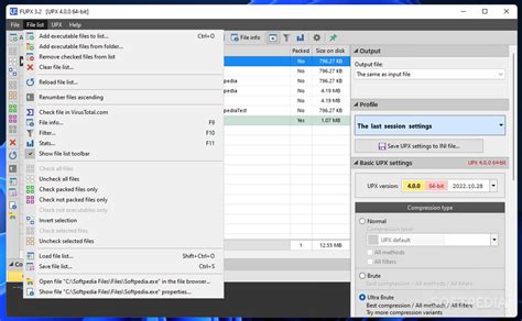 Fupx Formerly Free Upx Download Softpedia