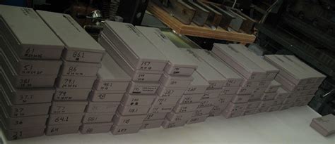 display matrices all in boxes finally the papertrail