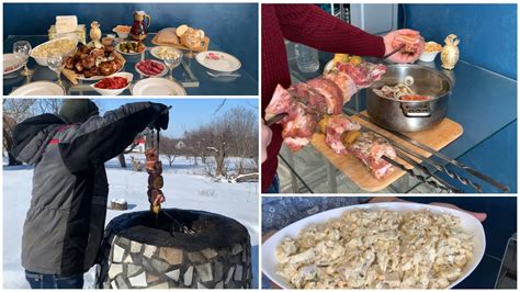 🥩Թոնրի խորոված 😋🇦🇲 Պատրաստում ենք աղցան🥗 վլոգ բաղադրատոմսեր