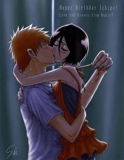 Ichigo And Rukia Kiss