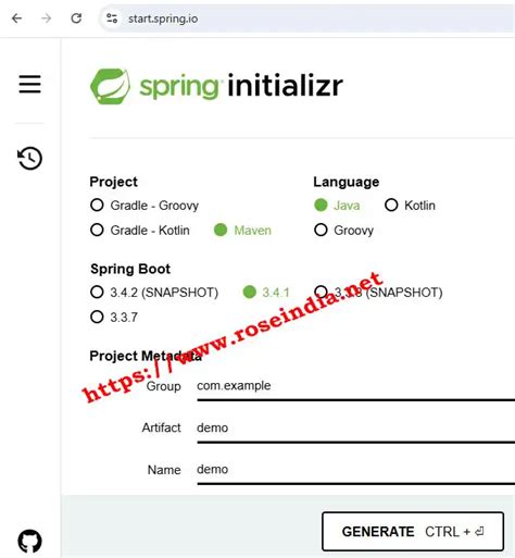 Create First Spring Boot Web Application