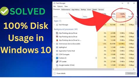 10 Ways To Fix 100 Disk Usage In Windows 10 How To Fix Windows 8 100