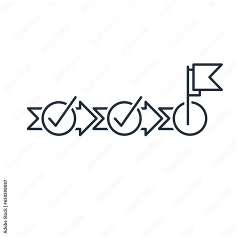 Step By Step Project Implementation Phased Execution Vector Linear