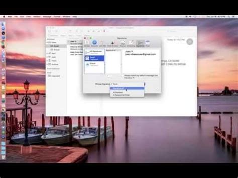 How To Add A HTML Signature To Mail For Macs YouTube Html Signature Signature Ads