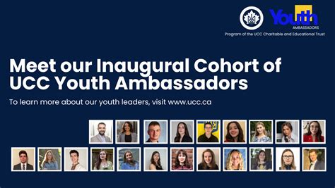 Ucc Youth Ambassadors 2024 Inaugural Cohort The Ukrainian Canadian
