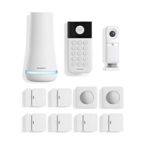 Simplisafe 11 Piece Wireless Security System Bcardi Smart Living Hub