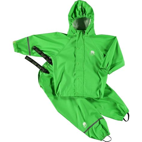 Classic Rain Gear Set Green Biddle And Bop