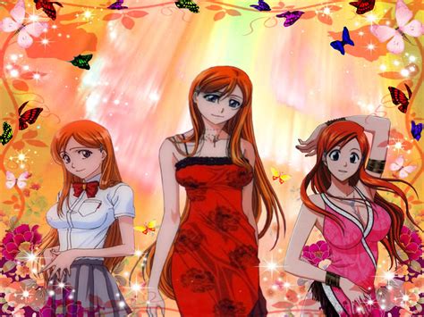 Orihime Orihime And Rukia Wallpaper 34971925 Fanpop