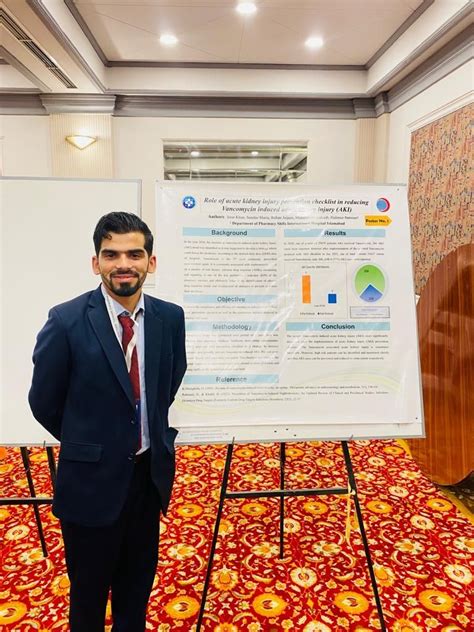Israr Khan On Linkedin Presented Poster And Oral Presentation Of Abstract At Ammc 22 Shifa 17