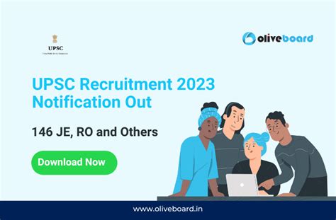 Upsc Recruitment 2023 Notification Out For 146 Je Ro And Others